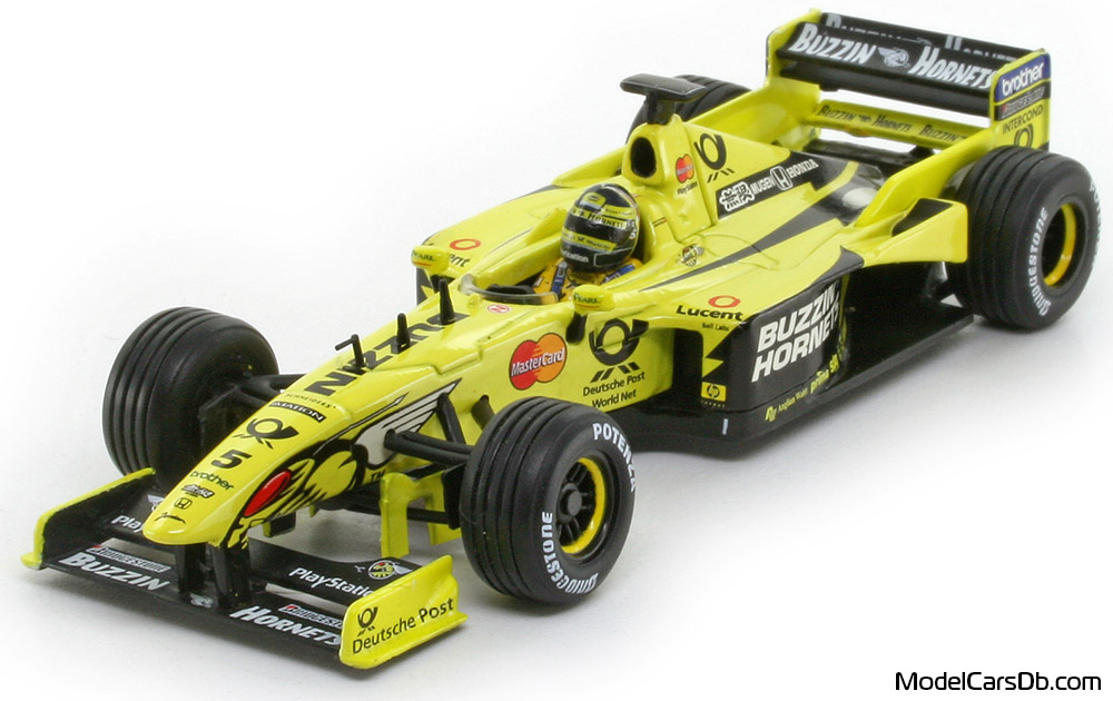 Jordan Mugen Honda EJ10 (Formula 1) 2000 Hot Wheels 1:43 - Details