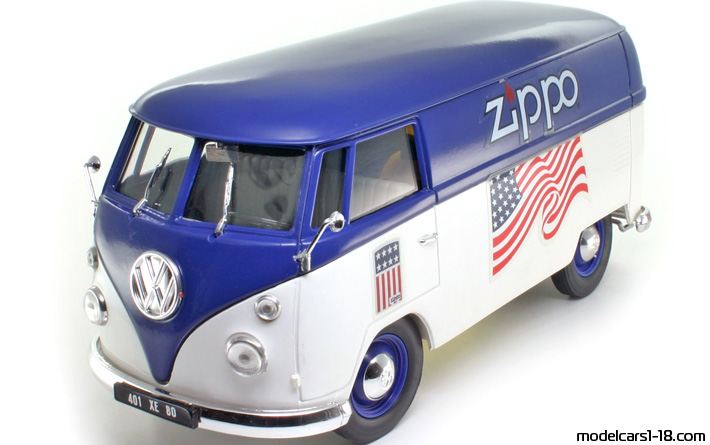 Volkswagen Combi (microbus) 1966 Solido 1:19 - Details